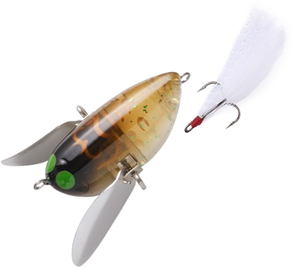 Viva Ko Donguri-Mouse Lure 45mm – Topwater Surface Crawling Lure with ...