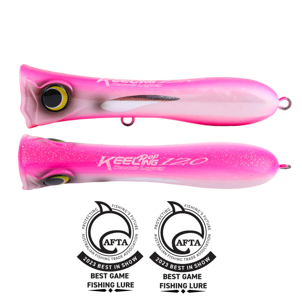 Oceans Legacy Keeling Pop Lure 120mm Rigged